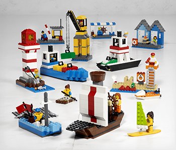 LEGO LEGO HARBOUR 906 PC SET - Men's Tungsten Watch..