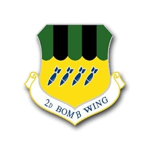 Amazon.com: US Air Force 2nd Bomb Wing Decal Sticker 5.5": Automotive