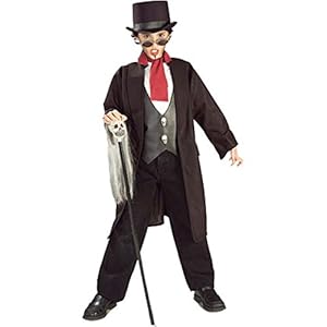Amazon.com: Kid's Jack the Ripper Halloween Costume (Size: Medium 8-10 ...