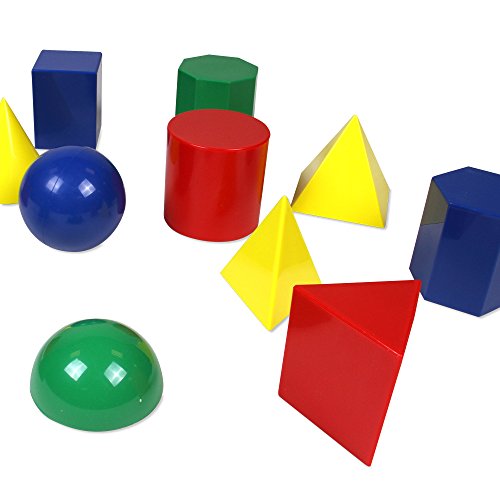 ETA hand2mind Large Plastic Geometric Shapes Set General General