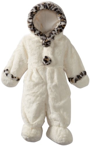 Rothschild Baby Girls Newborn Infant Leopard Trim Kitten Pram ...