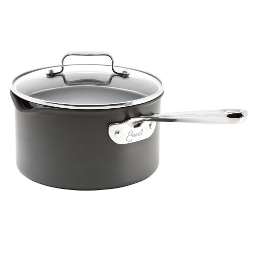#1> SALE Emeril by All-Clad E9209364 Hard Anodized Sourcepan Nonstick ...