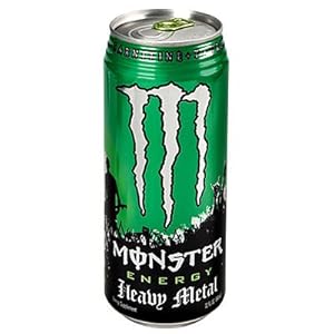 Amazon.com : MONSTER ENERGY DRINK HEAVY METAL 32 OZ CAN : Grocery ...