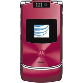 Amazon.com: Motorola RAZR V3xx Red Phone (AT&T) Version 1: Cell Phones ...