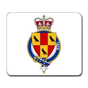 Amazon.com : Tate England Family Crest Coat of Arms Mouse Pad : Office ...