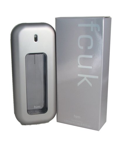 FCUK Him for Men by French Connection, Eau De Toilette Spray 3.4 Ounces
