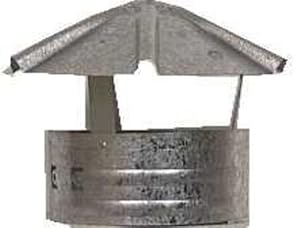 Imperial Manufacturing Rain Cap Adjustable 5 " - 7 " Galvanized Steel ...