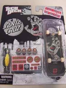 Amazon.com: Tech Deck Santa Cruz Mini Snowboard- Random Design: Toys ...