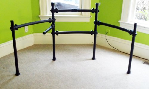 Alesis DM10 Electronic Drum Rack with 2 Cymbal Arms [ Compatible w/DM4 ...