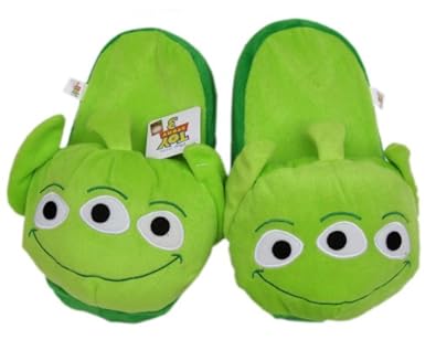 Toy Story Alien Slippers - Plush Footwear: Amazon.co.uk: Shoes & Bags