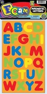 Amazon.com: Ja-Ru Foam Magnetic Letters and Numbers (Pack of 6): Toys ...