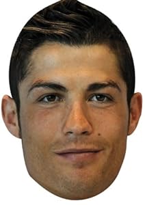 Cristiano Ronaldo Real Madrid Footballer Celebrity Face Mask: Amazon.co ...