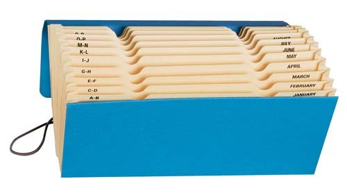 Smead 12-Pockets File Dividers Alphabetic Monthly 2-Way Office Mini ...