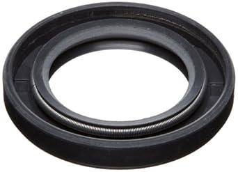 Shaft Seal, Spring Loaded, Double Lip, Steel with Buna-N Lips (Metric ...