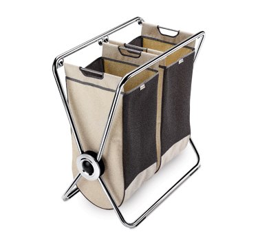 simplehuman double x-frame laundry hamper
