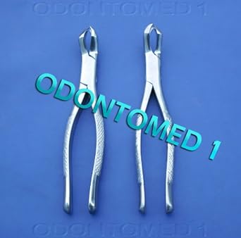 Amazon.com: 2 Dental Surgery Tooth Extracting Forceps # 88 L & 88 R ...