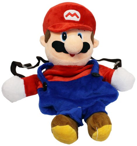 Nintendo Super Mario Plush Backpack 17 Inch | Best Choice Backpack