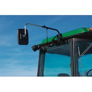 Amazon.com: K & M Adjustable Tractor Cab Mirror - Fits John Deere ...