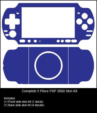 30% OFF on Sony Play Station Portable 3000 (Psp 3000) Skin New Silver ...