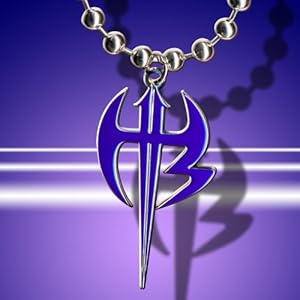 WWE Jeff Hardy Purple Logo Pendant
