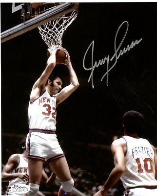 @# Jerry Lucas New York Knicks Signed Autographed 8x10 Photo W Jsa ...