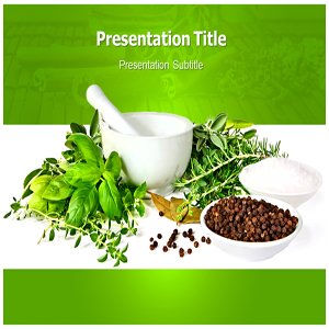 Herbs Powerpoint Templates-Herbal Powerpoint Background - trakhelper
