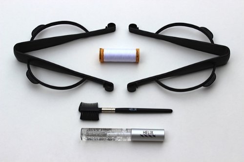 Helix Threadease Eyebrow, Hair Threading Kit with Brow Gel, Brow Comb ...