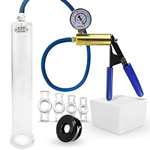 Amazon.com: LeLuv Ultima Vacuum Pump ED Kit + Gauge w/ Sleeve & C ...