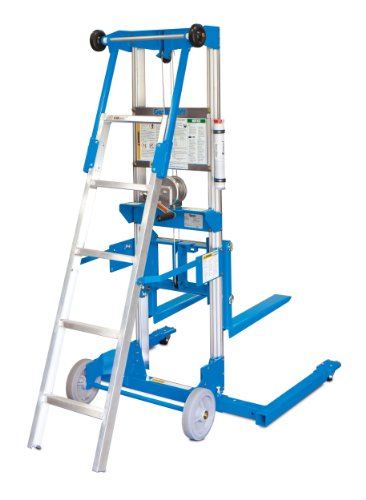 Genie GL-4 Aluminum Straddle Base Material Lift with Ladder and Steel ...