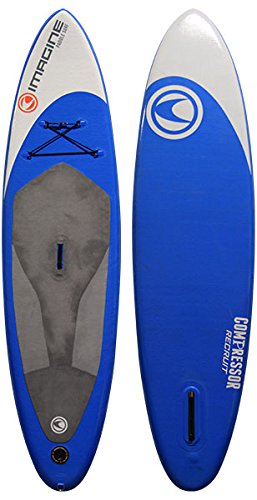 Imagine Surf COMPRESSOR/RECRUIT Inflatable Stand Up Paddleboard, 10.6 ...