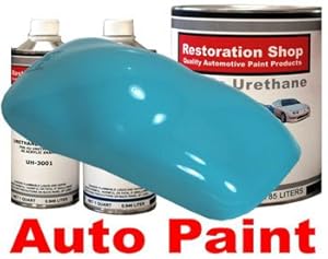 Amazon.com: Tropical Turquoise ACRYLIC URETHANE Car Auto Paint Kit ...