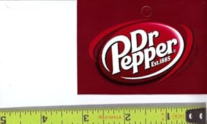 Amazon.com : Medium Square Size Dr. Pepper Logo Soda Vending Machine ...