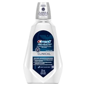 Amazon.com: Crest Pro-Health Clinical Deep Clean Mint Flavor Mouthwash ...