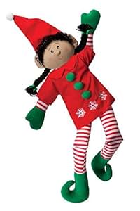 Amazon.com: Elf Magic Girl with Black Hair Holiday Doll - 36 Inch: Toys ...