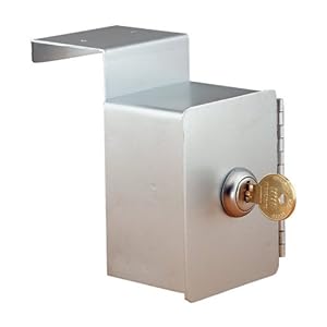 Amazon.com : STEELMASTER Door Mounted Key Box, Keyed Alike, 2.5 x 3.25 ...