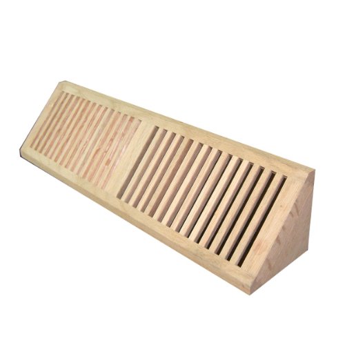 Ennovage 24 Inch Maple Hardwood Vent Baseboard Diffuser Wall Register ...