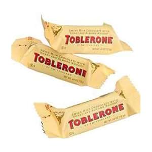 Amazon.com : Mini Toblerone Chocolate Fun Size Bars 240 Count ...