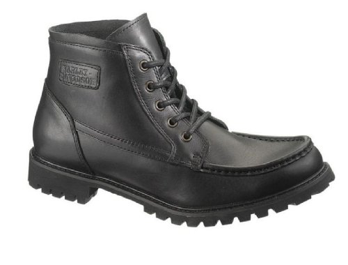 Harley-Davidson® Men’s Paladin Black Leather Boot, 5-Inch. Moc Toe ...