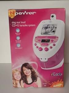 Amazon.com: iCarly CD Karaoke System w/ Monitor & Lyrics: Toys & Games