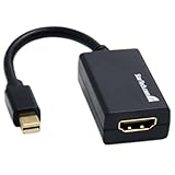 StarTech.com MDP2HDMI Mini DisplayPort to HDMI Video Adapter Converter ...