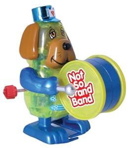 Amazon.com: Z Wind Up Basie Dog with Bass Drum: Toys & Games