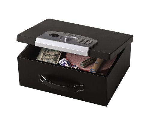 SentrySafe ESB-3 Electronic Security Box, 0.23 Cubic Feet, Black - $26. ...