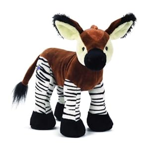 Webkinz Okapi Plush Toy with Sealed Adoption Code: Amazon.co.uk: Toys ...