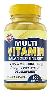 Epsilon Multivitamin and Mineral Complex - 100 Tablets - Balanced ...