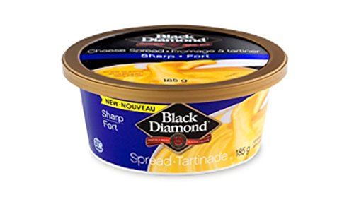 BLACK DIAMOND Cheese Spread, Sharp Cheddar, 8 Ounce (Pack of 12) Food ...