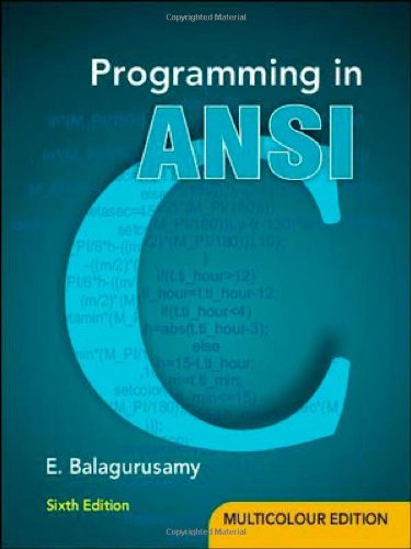 Programming in Ansi C – Books At Best Price in India