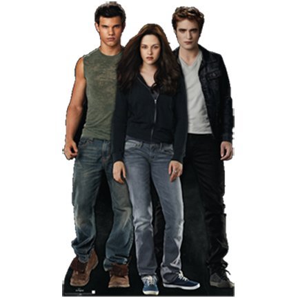 #1N22460 Twilight Eclipse Jacob, Bella &Edward Cardboard Cutout Standee ...