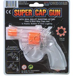 TRANSPARENT SUPER CAP GUN - Want It All