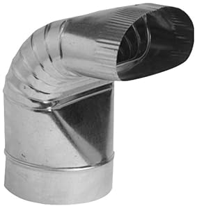 Speedi-Products SM-OTRN 06 6-Inch Oval to Round 90-Degree Boot - Roof ...