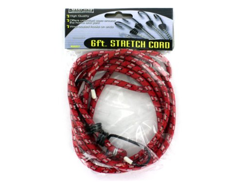 6 Foot stretch cord (assorted colors) – Case of 72 | hdhebhsgsuk
